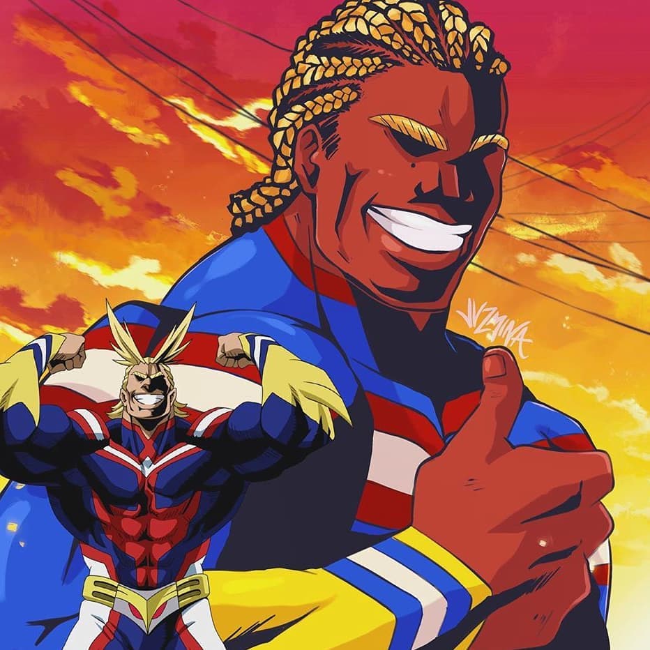 #AllMight Fan Art Just Kicked Everybody’s Rocks Out The Park??? – Pantheon